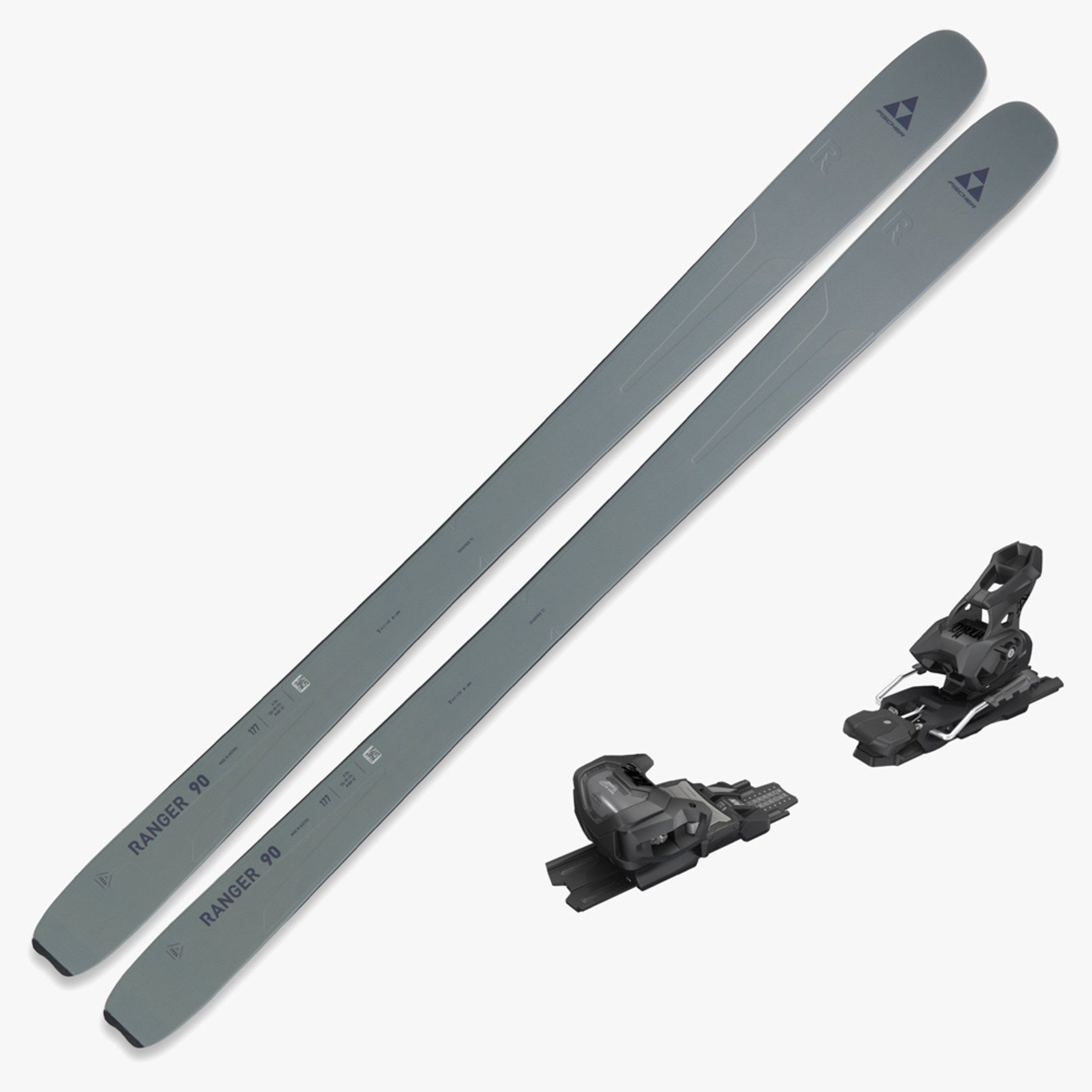 2024 Fischer Ranger 90 DEMO Ski w/ Attack 14 DEMO Binding – Ski Essentials