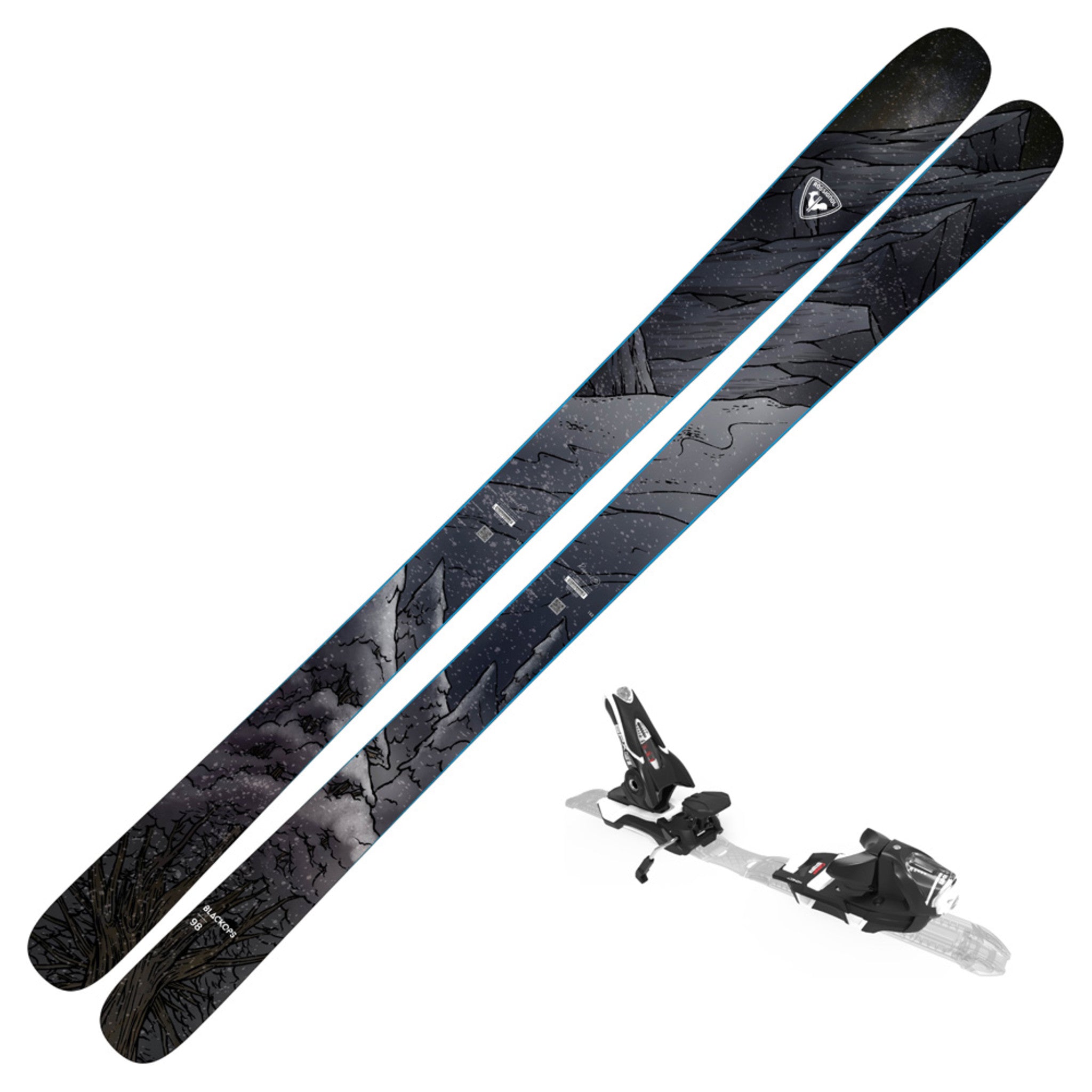2024 Rossignol Blackops 98 Open DEMO Skis w/ SPX 12 DEMO Bindings – Ski ...