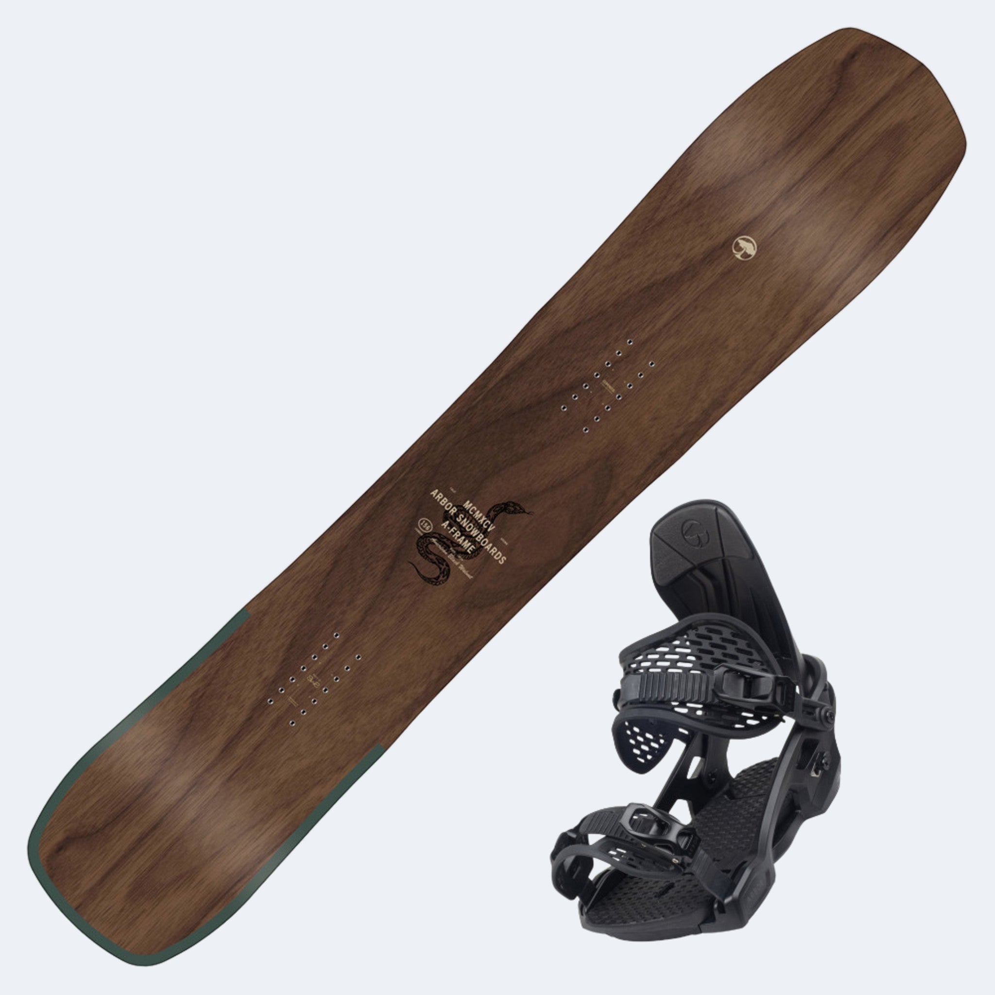 2025 Arbor A-Frame Snowboard with Arbor Spruce Bindings – Ski Essentials